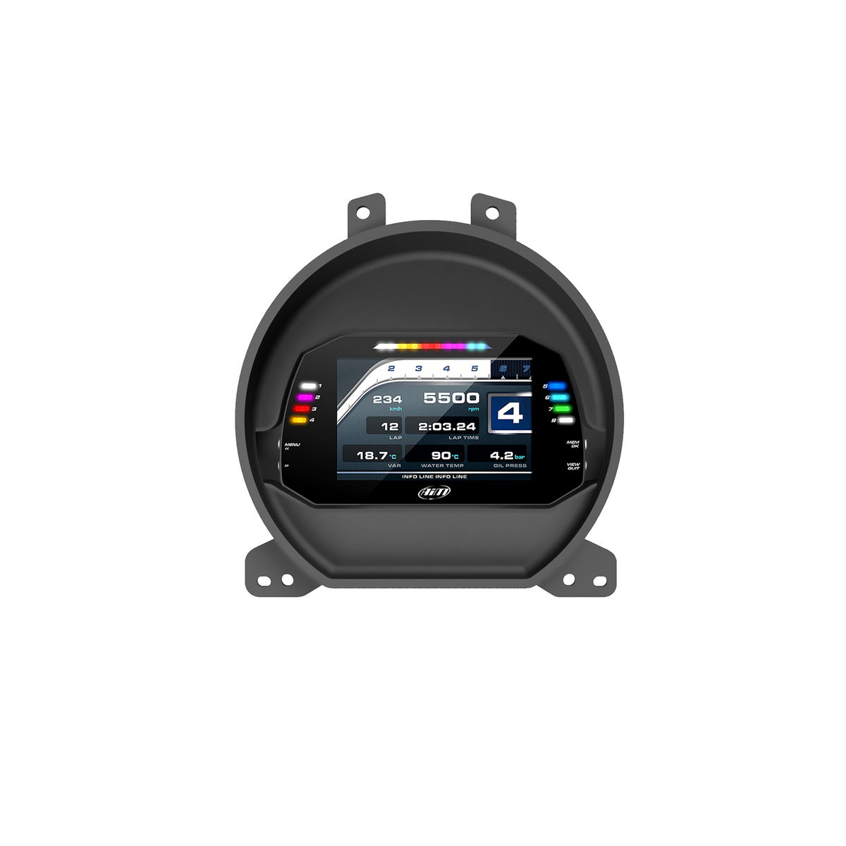 Fiat 500 2009-2017 Dash Mount